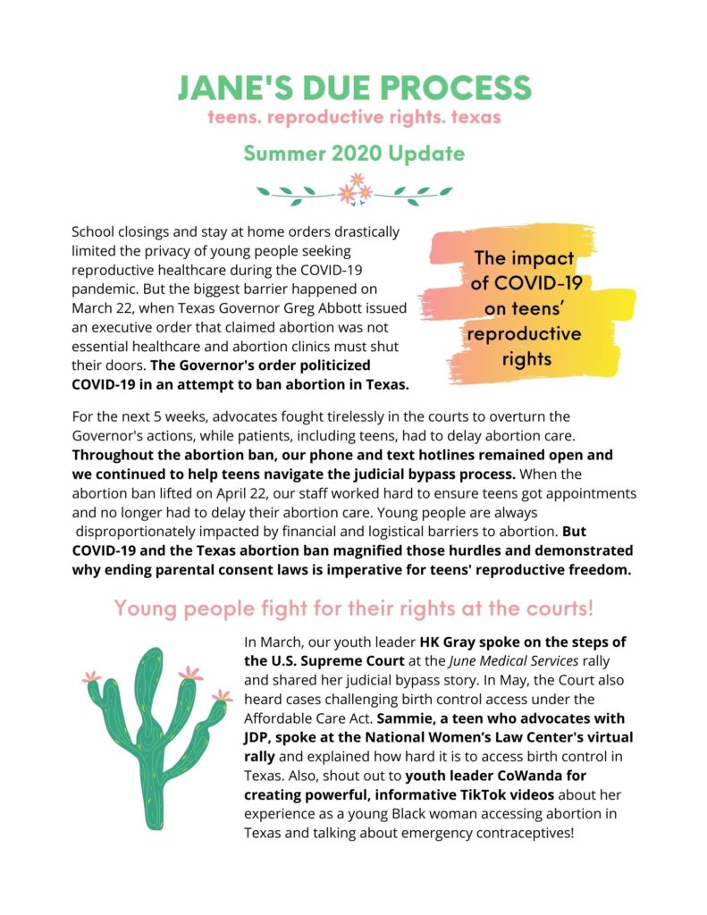 Mission - Jane's Due Process